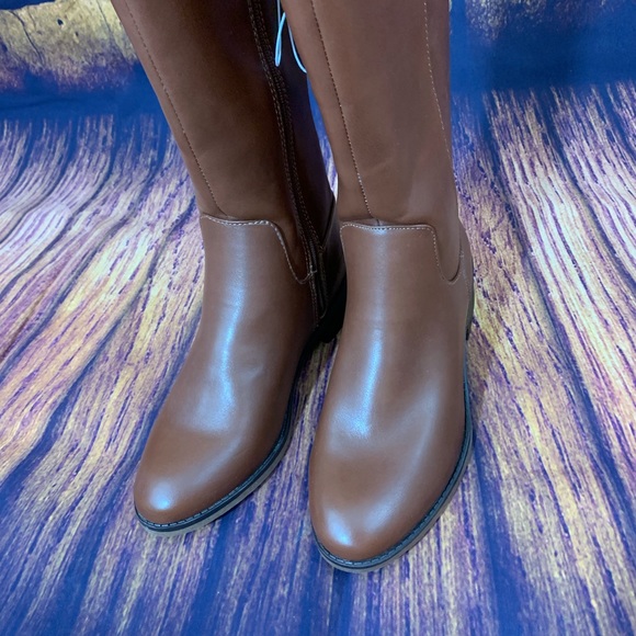 a new day | Shoes | Nwt Womens New Day Tall Cognac Color Boots | Poshmark